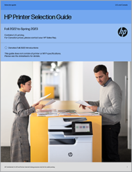 HP Printer Selection Guide | Supplies Network